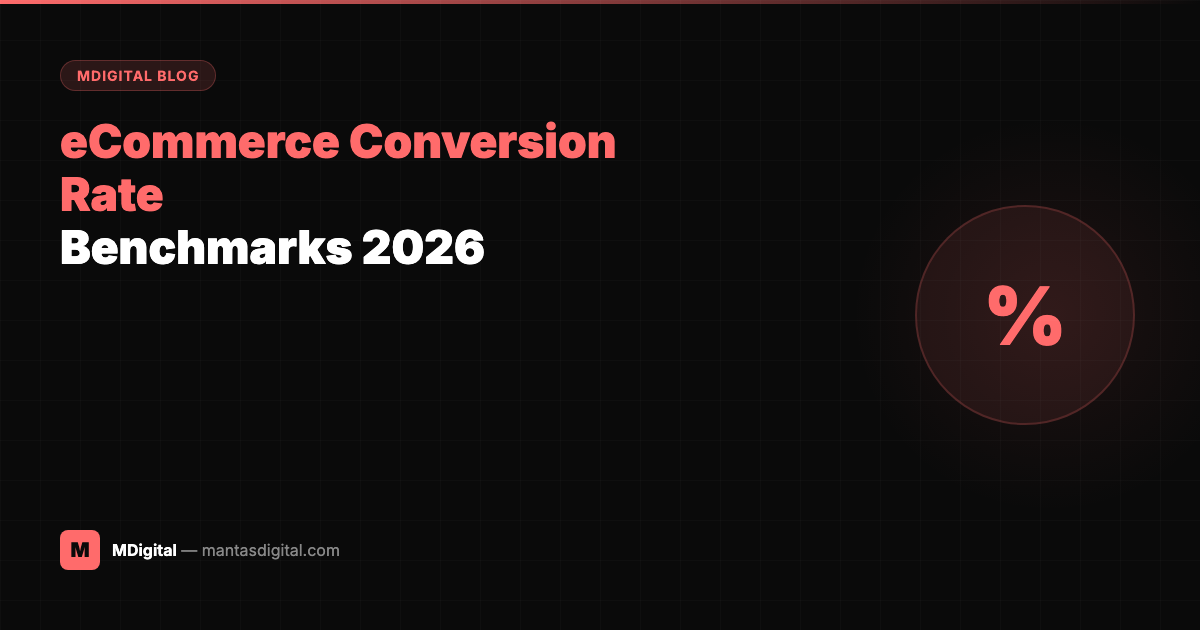 eCommerce Conversion Rate Benchmarks 2026 | By Industry
